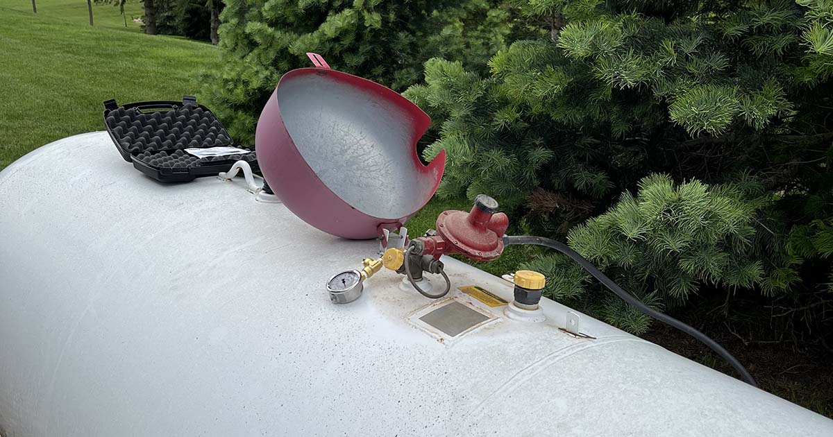 Propane Gas Lines & Tank Installations | Drees Oil